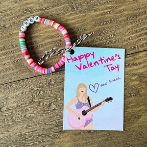 Taylor Swift Eras Tour Inspired Valentine's Day Printable Exchange ...