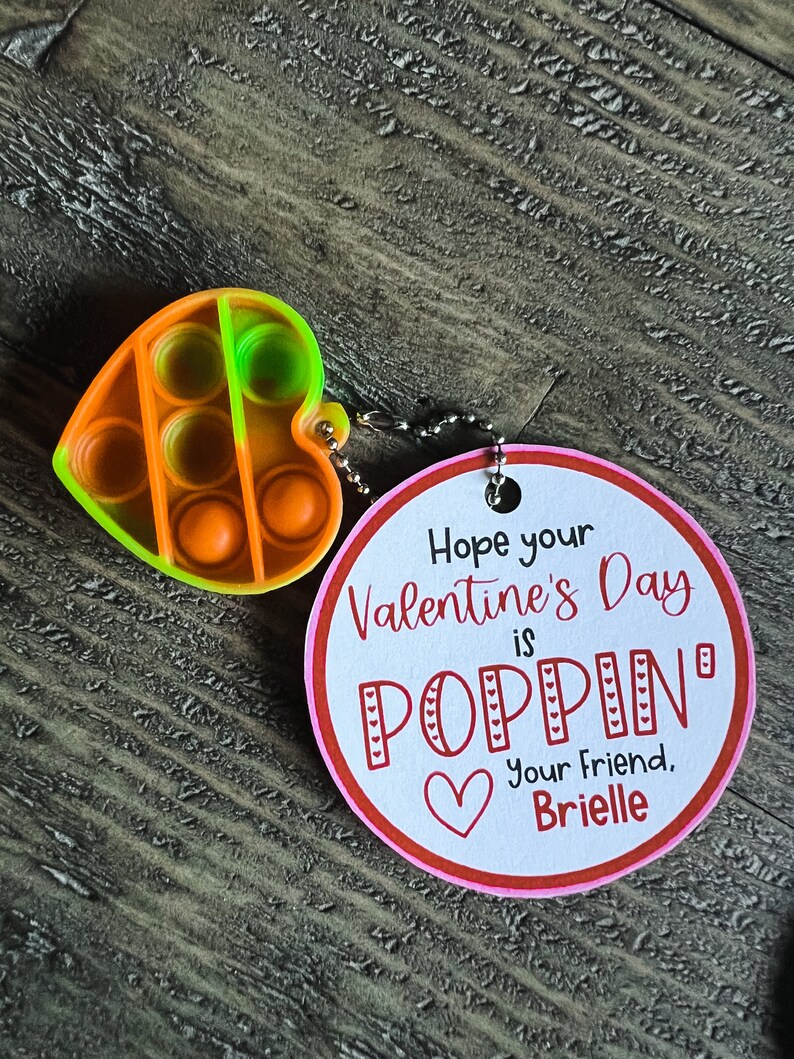 CUSTOM Hope Your Valentines Day is Poppin Digital Printable - Etsy