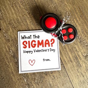 Skibidi Rizz Sigma Fire Printable Valentines: Valentines Day School ...