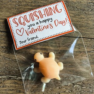 Squishing You a Happy Valentine's Day Squishie Bag Topper Valentine ...