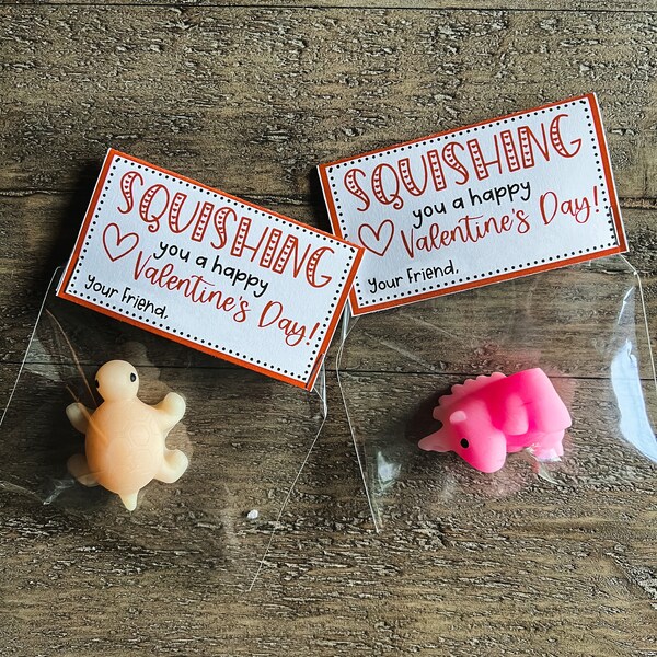 Squishy Valentine Card - Etsy