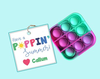 Write Your Own Name: Have a Poppin' Summer Pop It Bracelet Teacher ...
