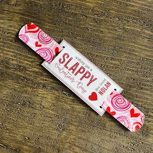 CUSTOM Slappy Valentine’s Day Slap Bracelet Printable Kid’s Exchange ...