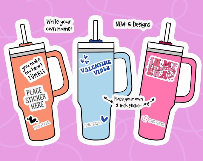 Stanley Sweet Hearts Pink - Personalized Laser Engraved 40oz, 30oz ...