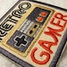 Retro Gamer Iron on Patch Embroidered Old School Gamer Patch - Etsy