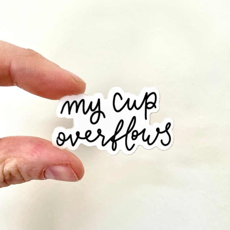 My Cup Overflows - Etsy