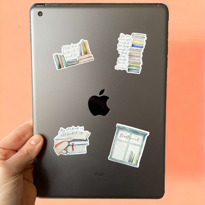 Book Vinyl Sticker - Booktrovert, Window Reading Nook Sticker - Etsy