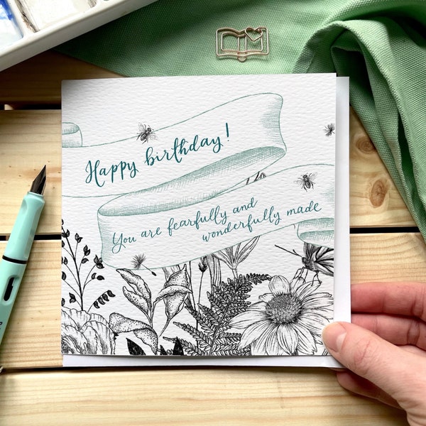 Birthday Scripture Card - Etsy UK