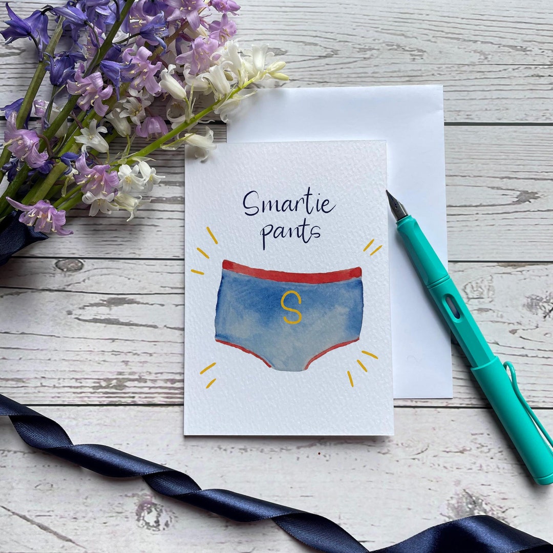 Smartie Pants! Card - Congratulations for Graduation, Exams or Passing ...