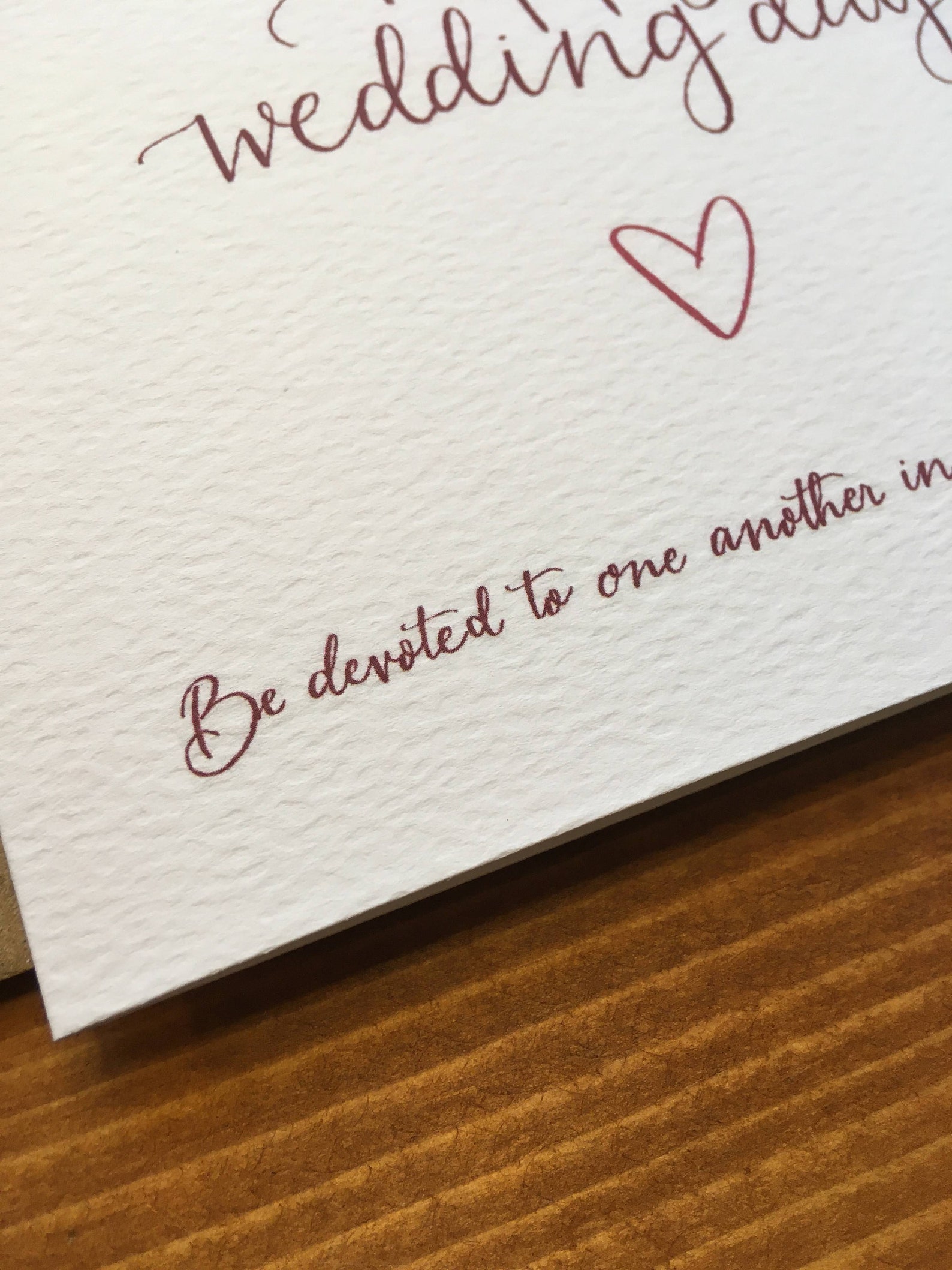 Christian Wedding Card, Happy Wedding Day With Scripture Verse Be ...
