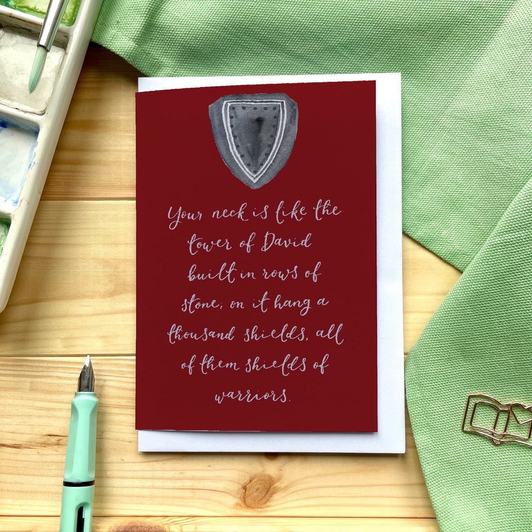 Funny Christian Valentines Card for Him - Song of Solomon Scripture - Etsy