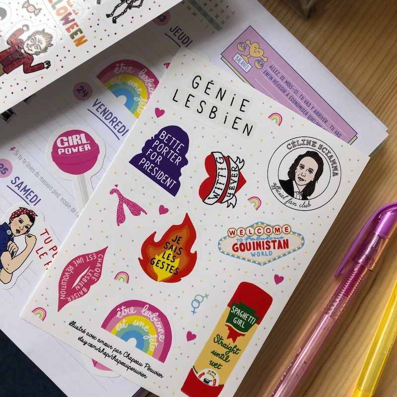 Lesbian Sticker - Etsy UK