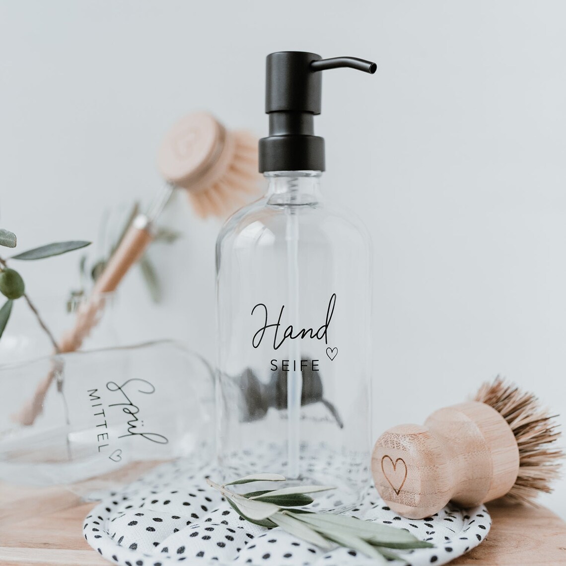 Soap Dispenser Hand Soap Transparent 500ml | Etsy