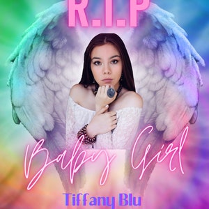 RIP T-shirt Template Pink Rainbow Angel Wings Digital Template for T ...