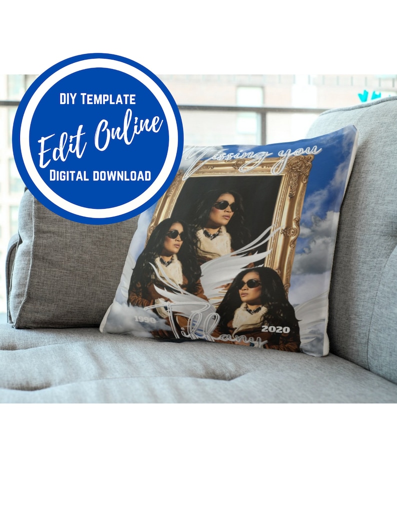 RIP T-shirt Template Missing You Angel Wings Digital Template - Etsy