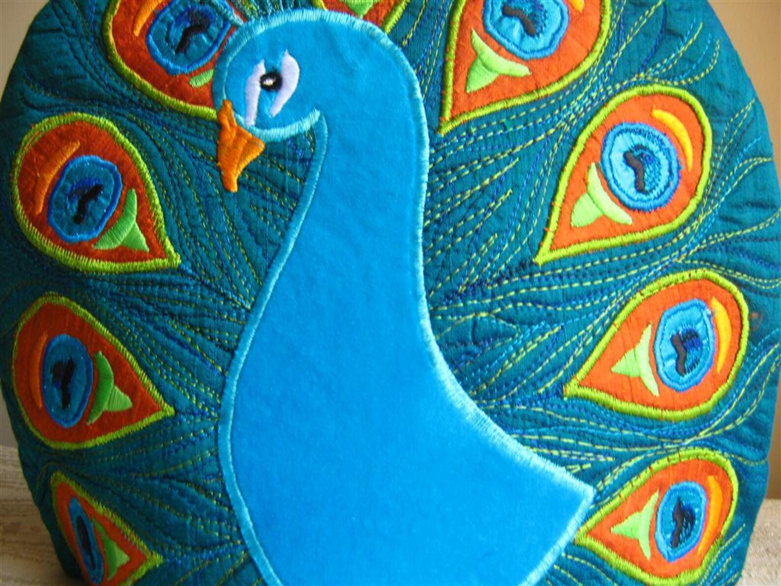 PDF Sewing Pattern, Peacock Tea Cosy/tea Cozy Downloadable PDF Pattern ...