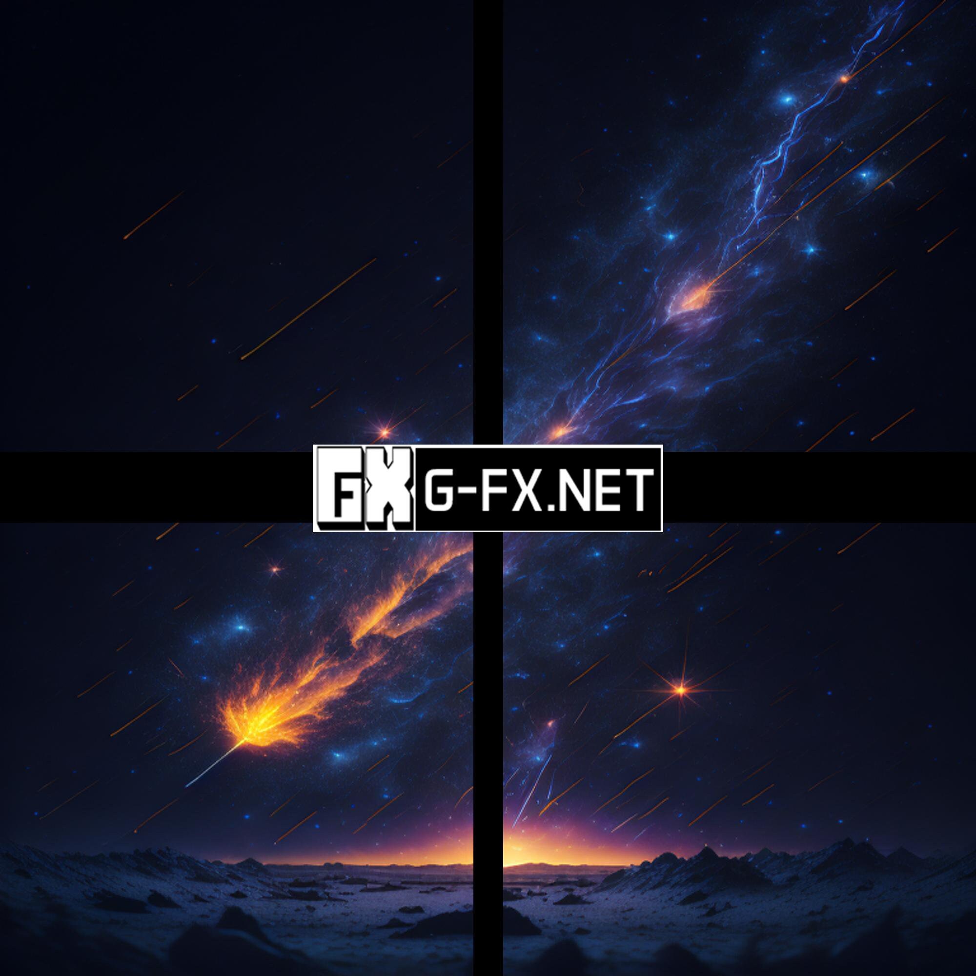 10 Celestial Sky Digital Backdrop Galactic Space Background Epic Night ...