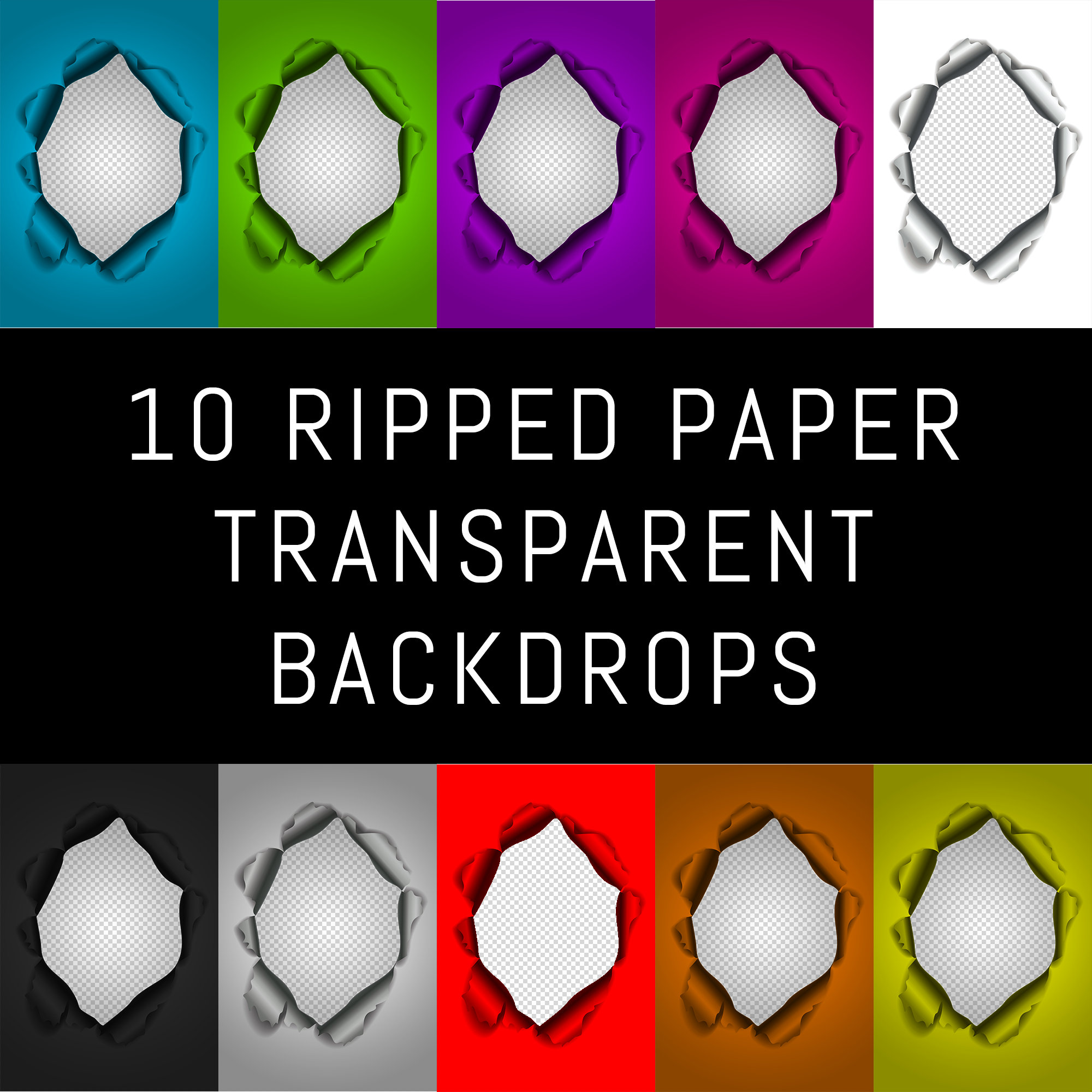 Torn Paper Backdrop Overlay Wedding Backdrop Overlay Maternity - Etsy