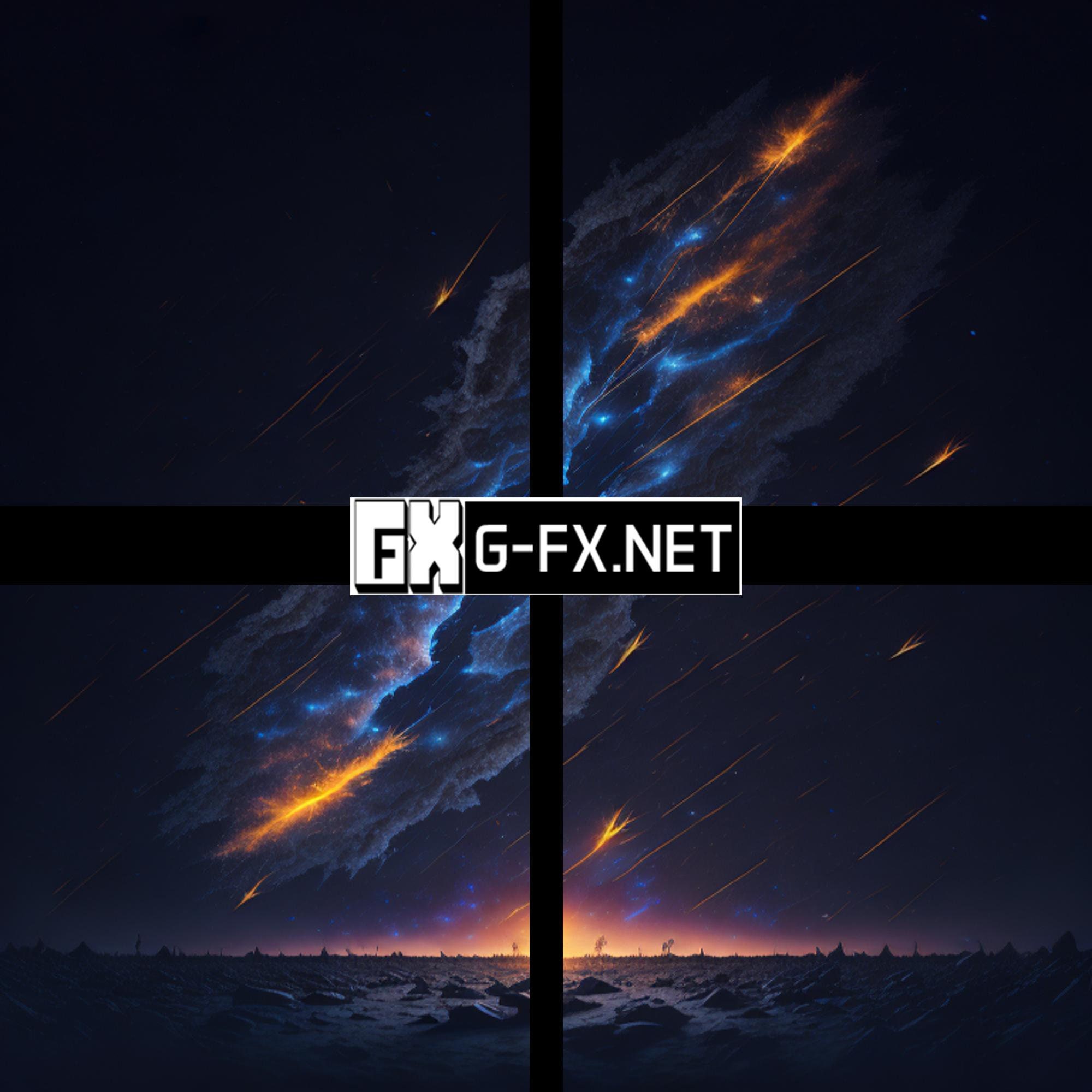 10 Celestial Sky Digital Backdrop Galactic Space Background Epic Night ...