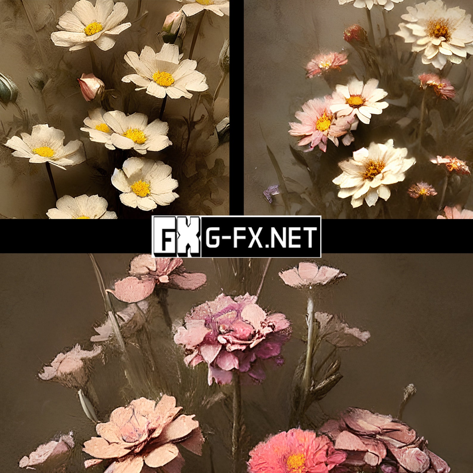 15 Floral Texture Backdrop Overlays, Flower Maternity Backdrop Overlays ...