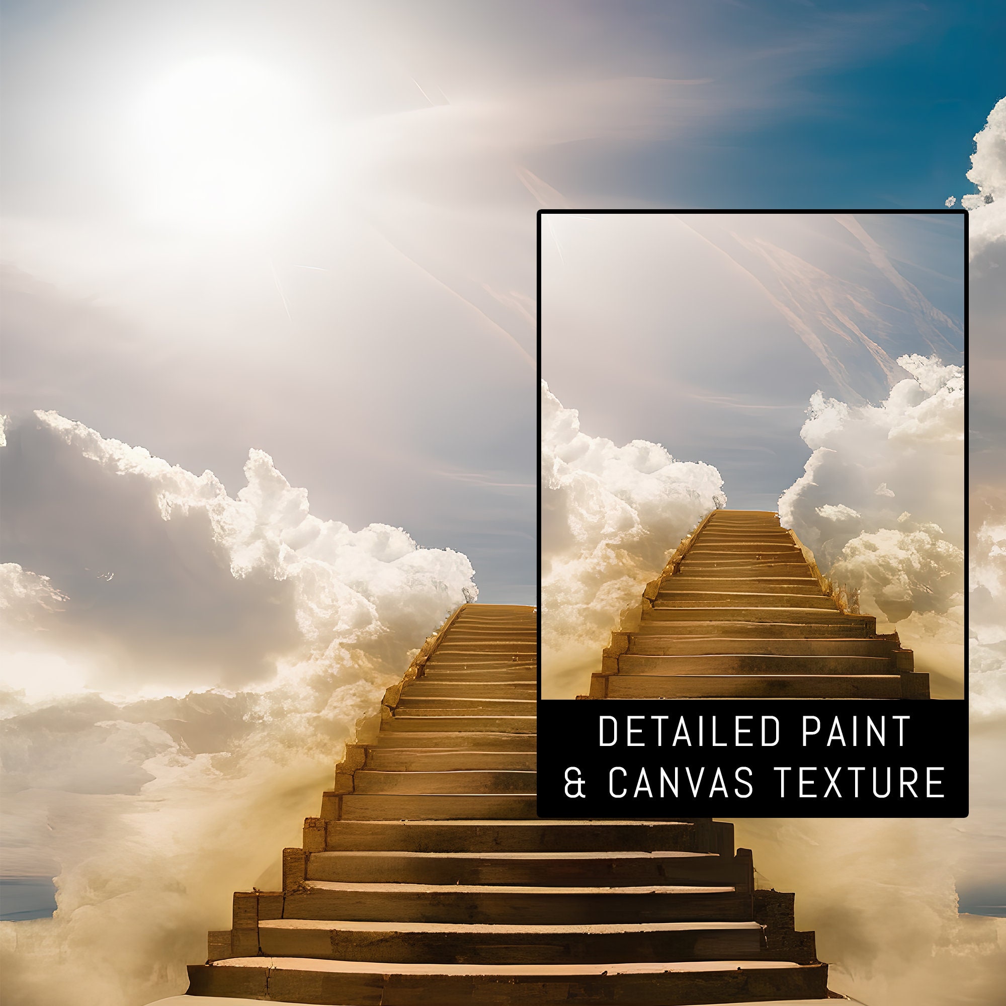 10 Stairway to Heaven Digital Backdrops, Heaven Background Image ...