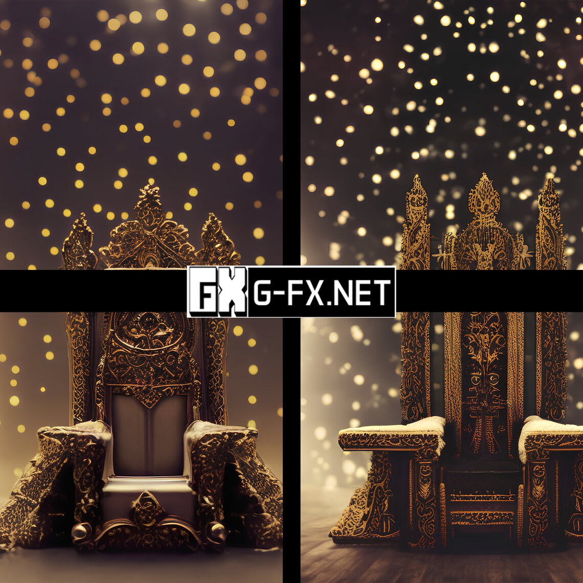 10 Castle Iron Throne Printable Backdrop, Medieval Fantasy Throne Room ...