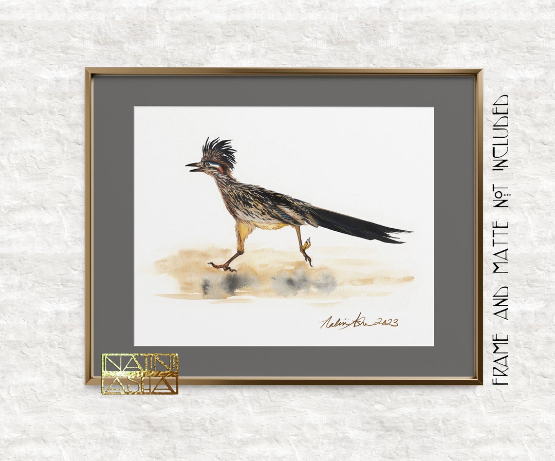 Roadrunner Painting Fine Art Giclee Print With COA 8x10 Signed by ...