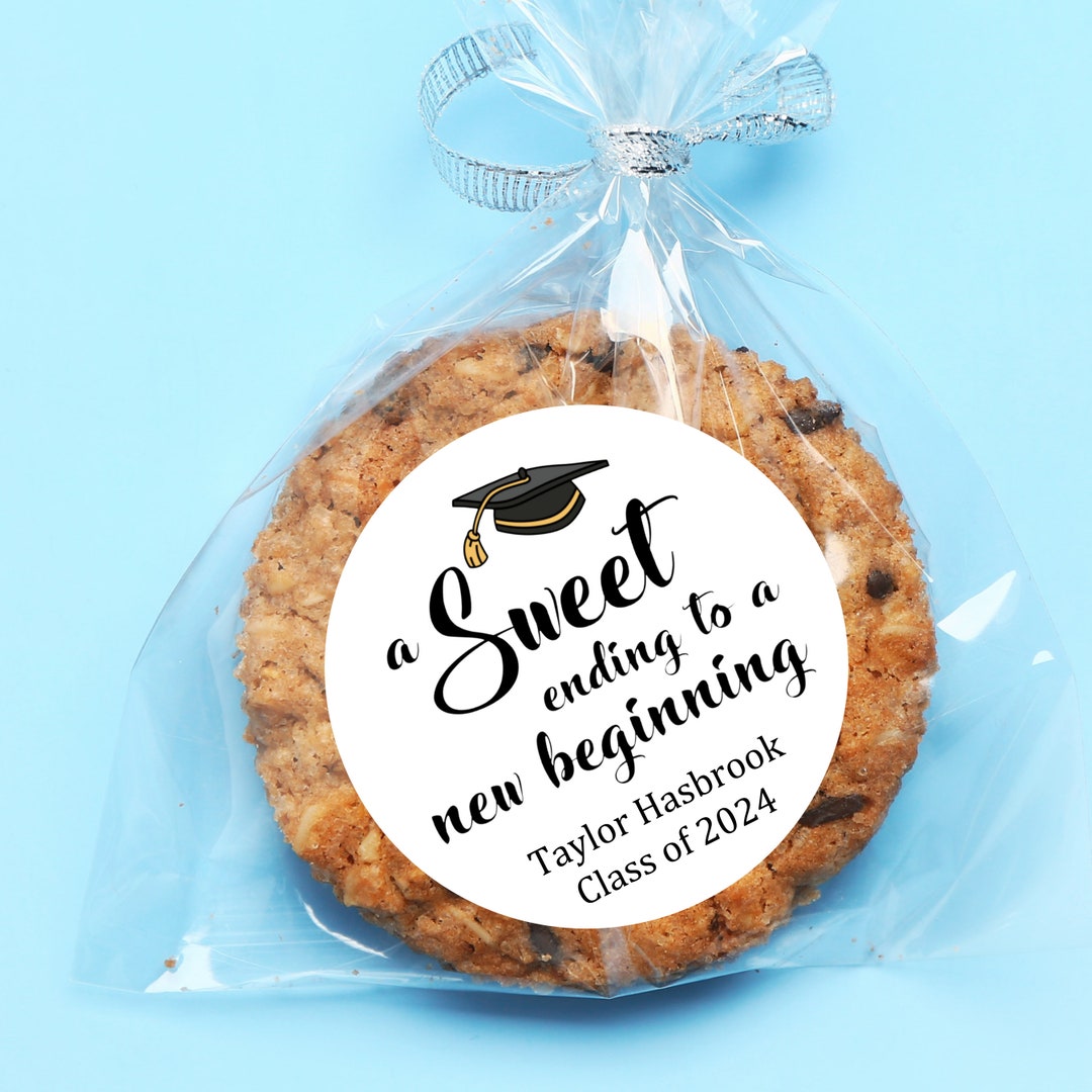 Personalized Graduation Stickers Sheet of 20 2 or 12 2.5 Circle ...