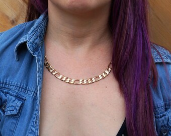 Fake gold chain | Etsy