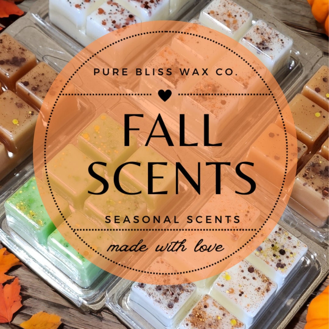 Strong Scented Fall Soy Wax Melts Gift Ideas Wax Tarts for Warmer Pumpkin Spice, Thanksgiving ...