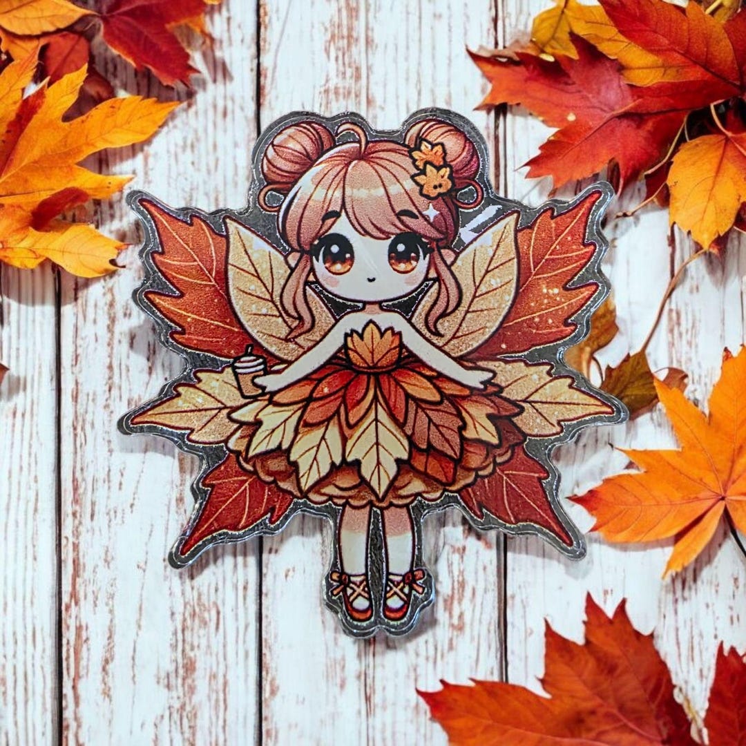 Maple Leaf Fairy V2 Kawaii Character Coverminder for Diamond Painting ...