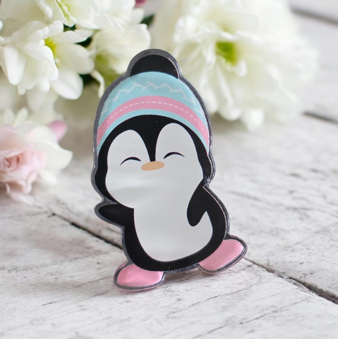 Peppy the Penguin Diamond Painting Coverminder | Kawaii Penguin With ...