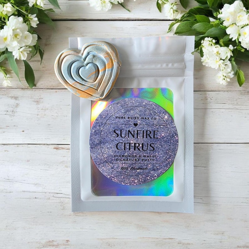 Sunfire Citrus Scented Diamond Painting Putty: Tropical Fruit Aroma - Etsy