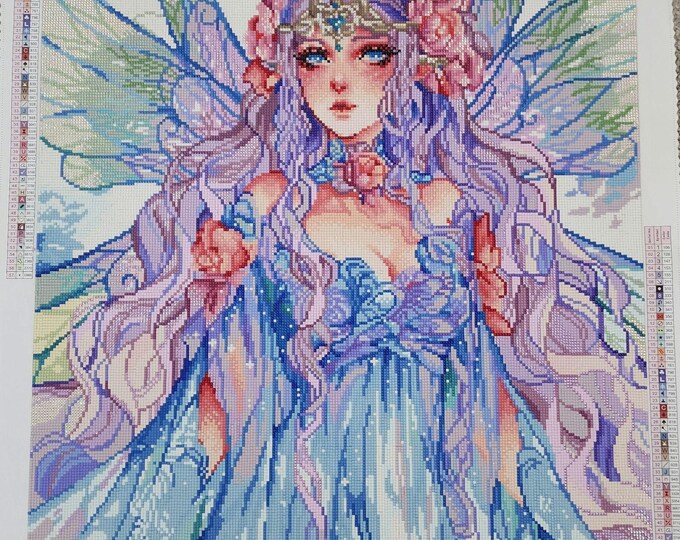 Ainefel COMPLETED Diamond Painting, Ready to Hang Finished Diamond Art ...