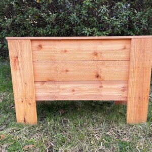 Raised Cedar Planter Box - Extra Deep (DIY Plans) - Etsy