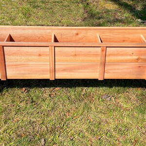 Cedar Planter Box DIY Building Plans - Etsy