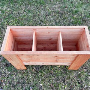 Raised Cedar Planter Box - Extra Deep (DIY Plans) - Etsy