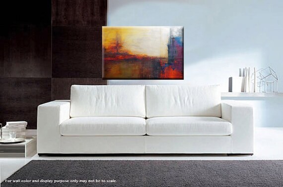 Hand Made Unique Modern ART Wall Art Contemporary Painting | Etsy