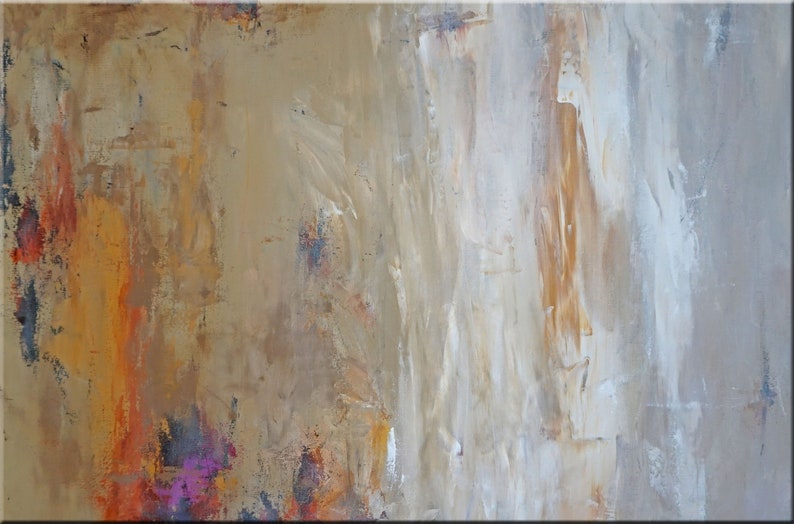 Large Wall Art, Original,modern Abstract Landscape, Painting on Canvas ...