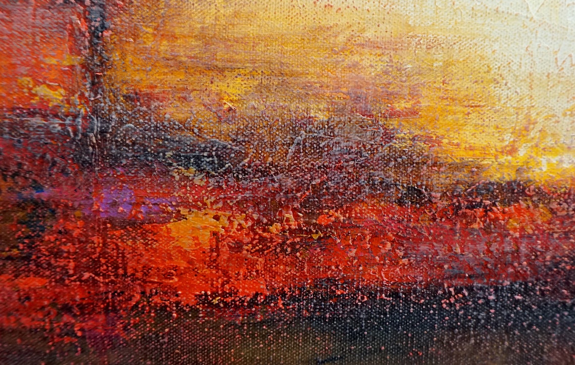 Hand Made Unique Modern ART Wall Art Contemporary Painting - Etsy