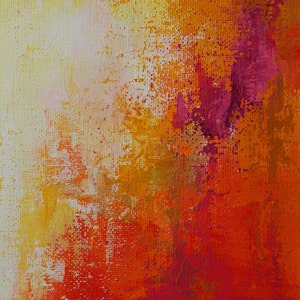 Daily Painting - Original Abstract Painting 4.5"x7.5" With 8"x10" Inch ...
