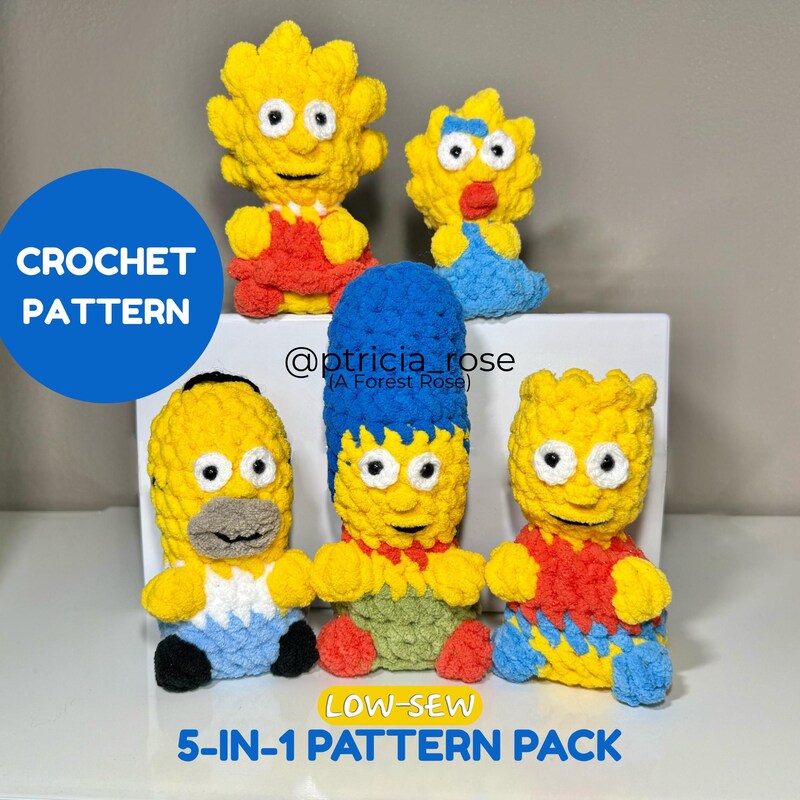 The Simpsons Yarn - Etsy