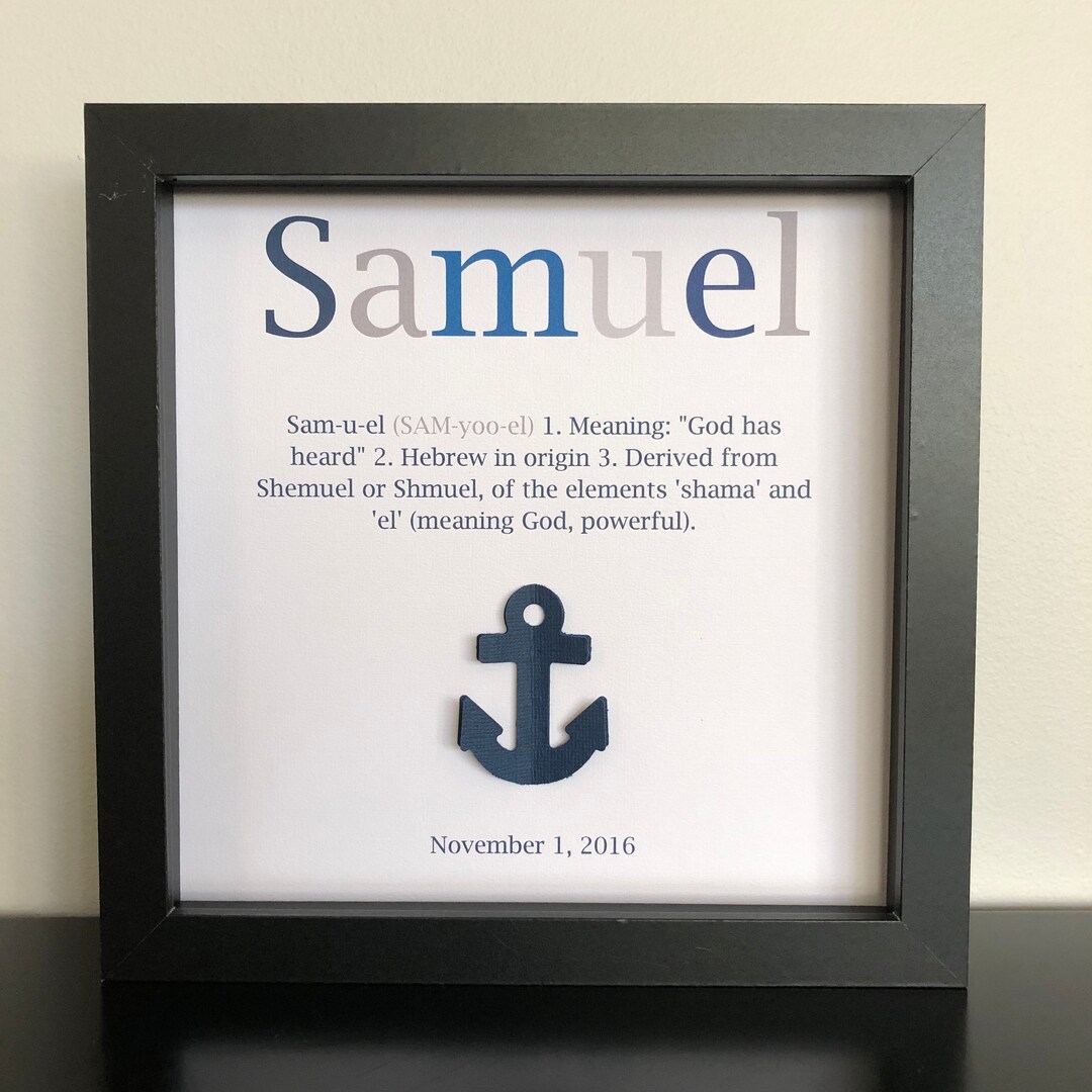 Name Meaning Art, 3D Paper Art, Personalized Baby Gift, Baby Boy Gift ...