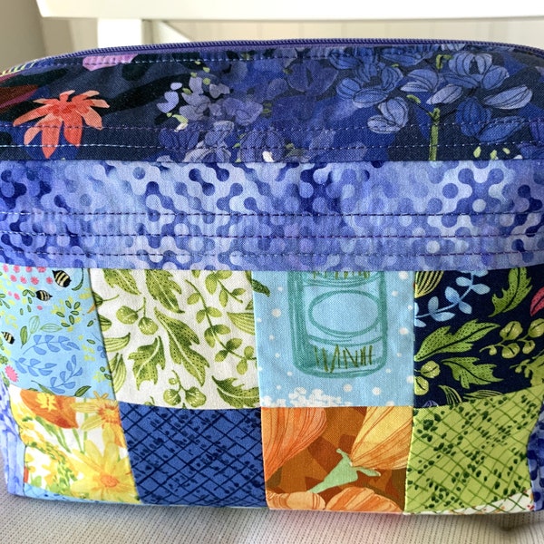 Quilted Zipper Pouch - Etsy