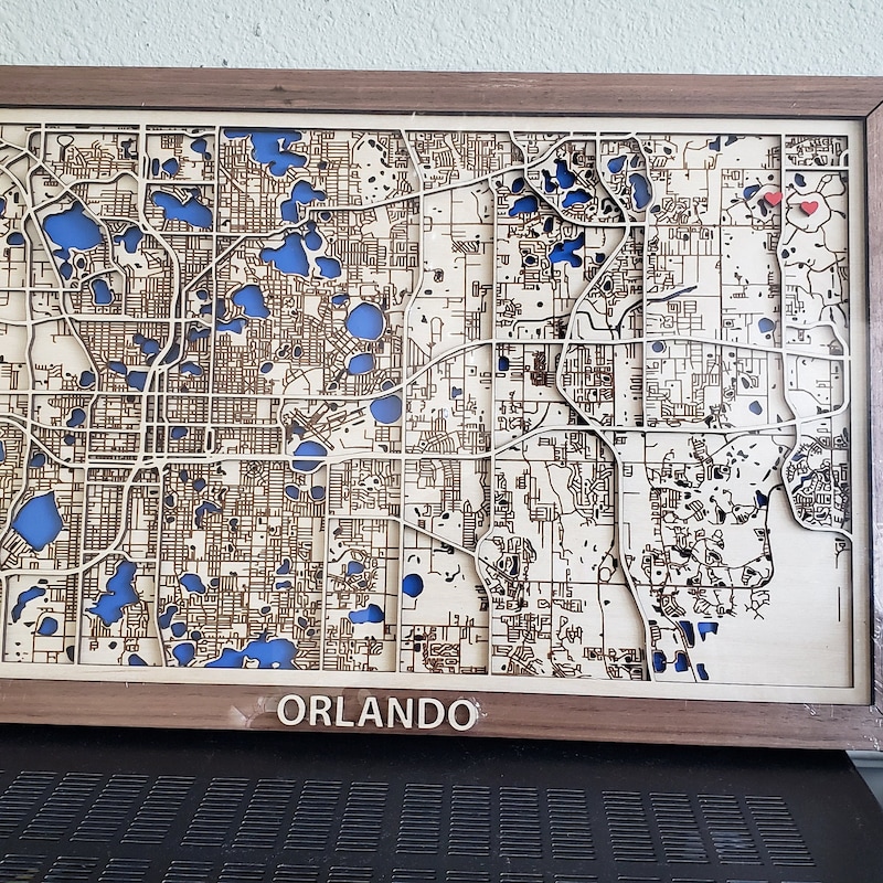 Custom 3d Map - Etsy