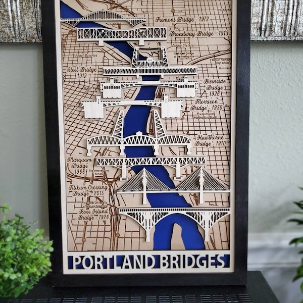 Portland Bridges - Etsy