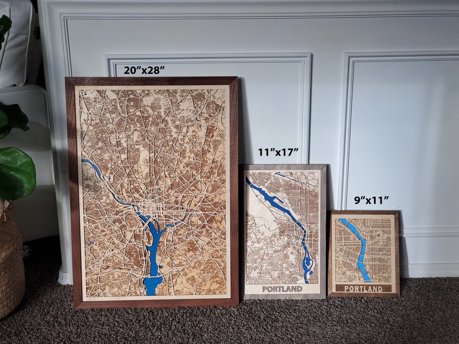 Custom 3D City Map, Laser Cut Wood, Personalized Map Art, Anything on ...