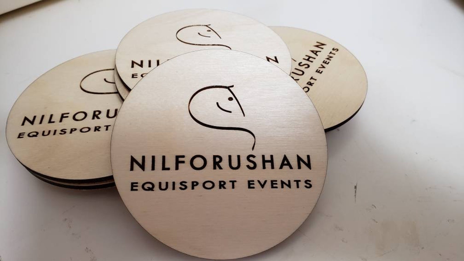 Custom Coasters With Any Logo or Your Design - Etsy