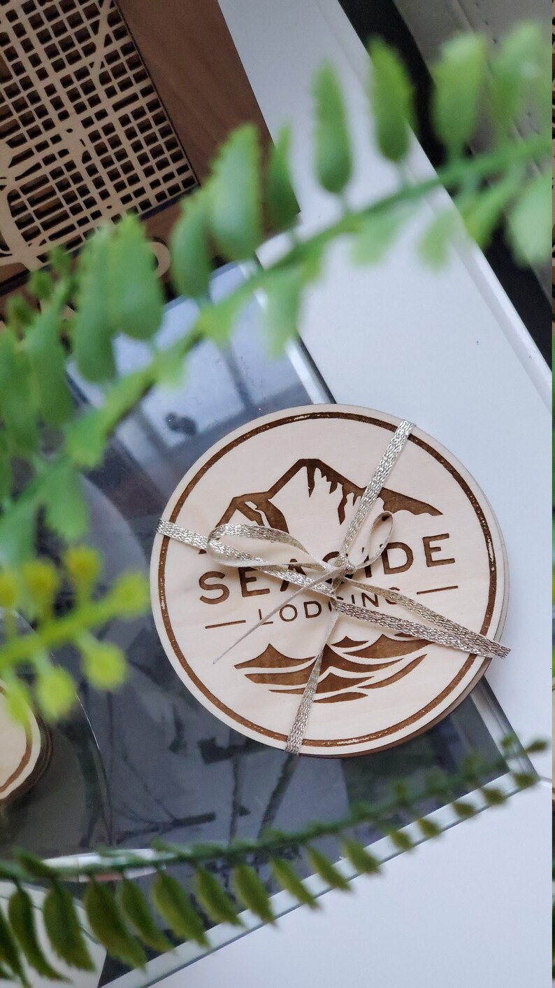 Custom Coasters With Any Logo or Your Design - Etsy