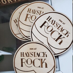 Custom Coasters With Any Logo or Your Design - Etsy